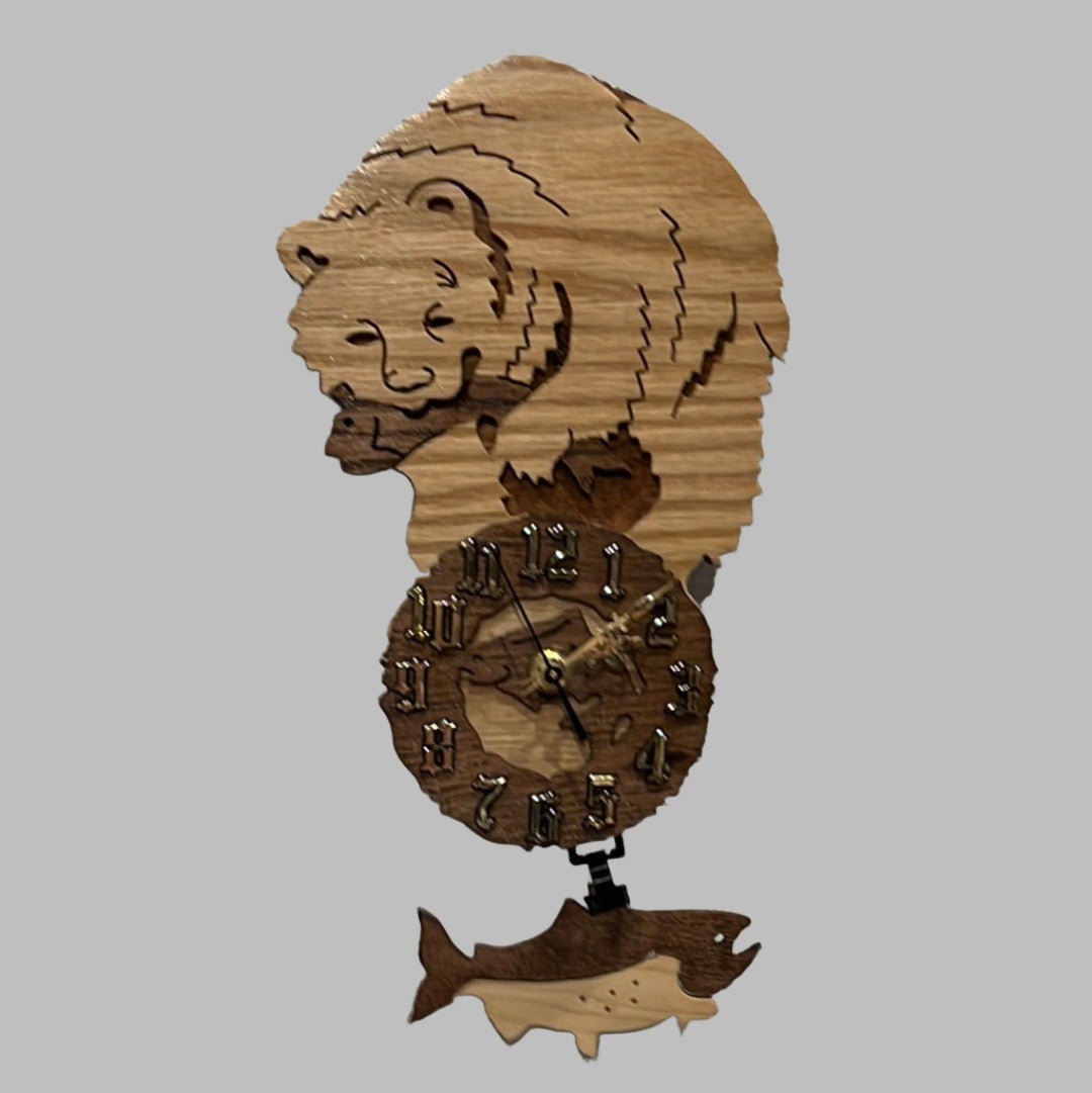 Bear Pendulum Clock – Buzzwinkle’s Bazaar