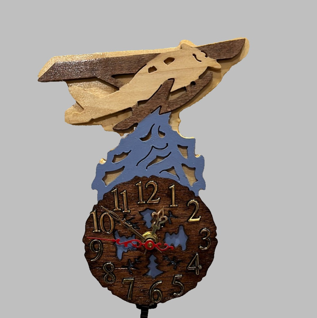 Float Plane Pendulum Clock – Buzzwinkle’s Bazaar