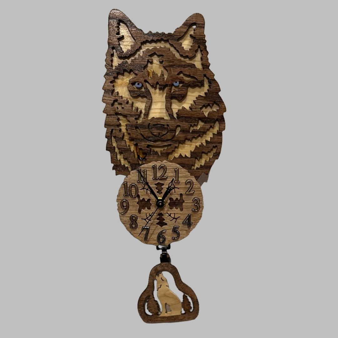 Wolf Pendulum Clock 2024 Edition – Buzzwinkle’s Bazaar